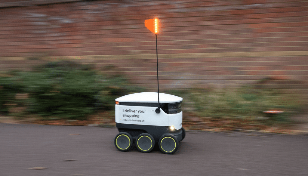 Uber Eats Introduces Starship Robot Deliveries in the UK