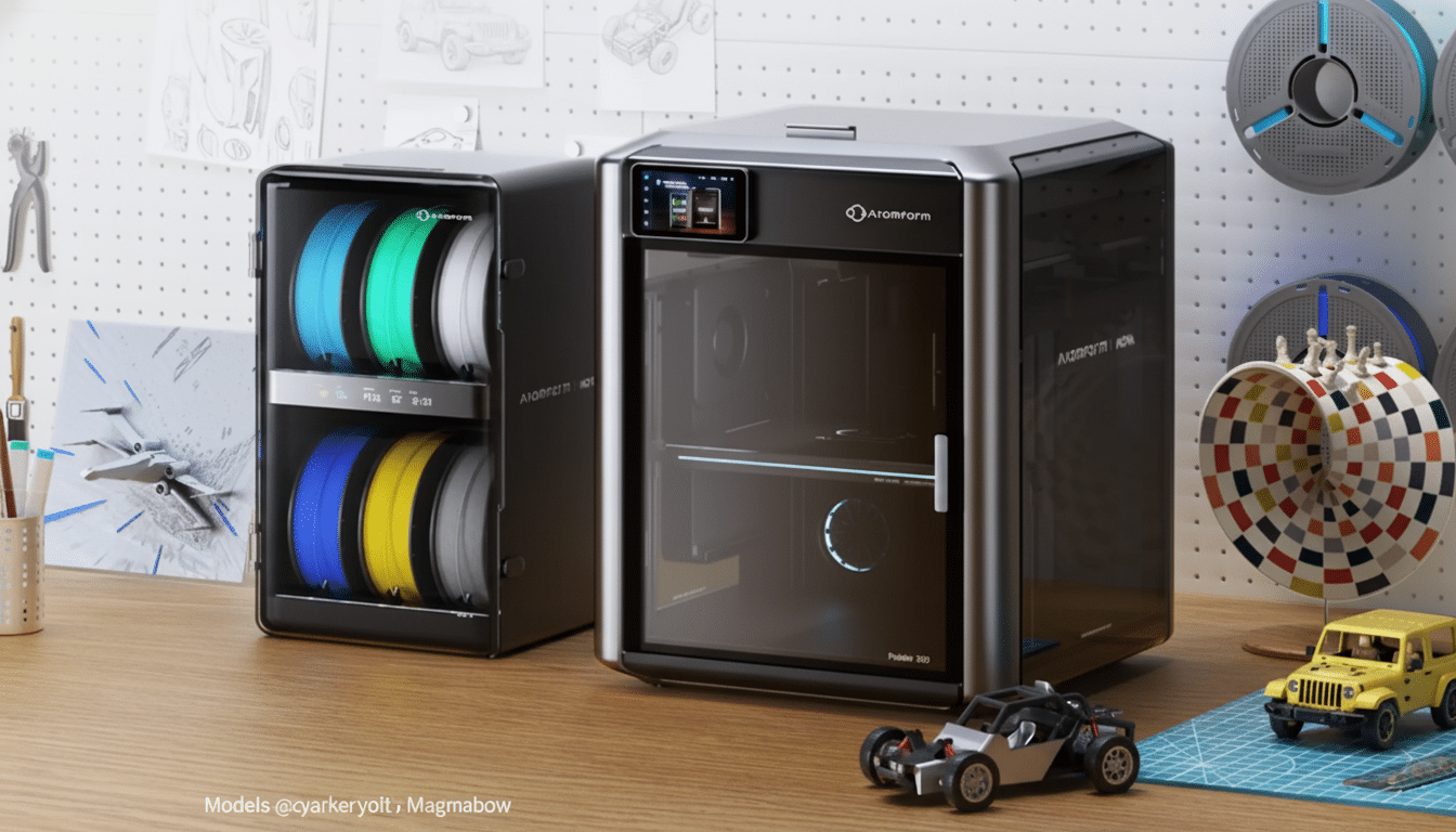 AtomForm Launches Palette 300 Multi-Material 3D Printer