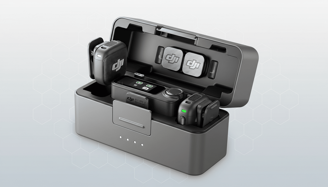 DJI Mic 3 dual-transmitter bundle drops to $259 after $70 cut