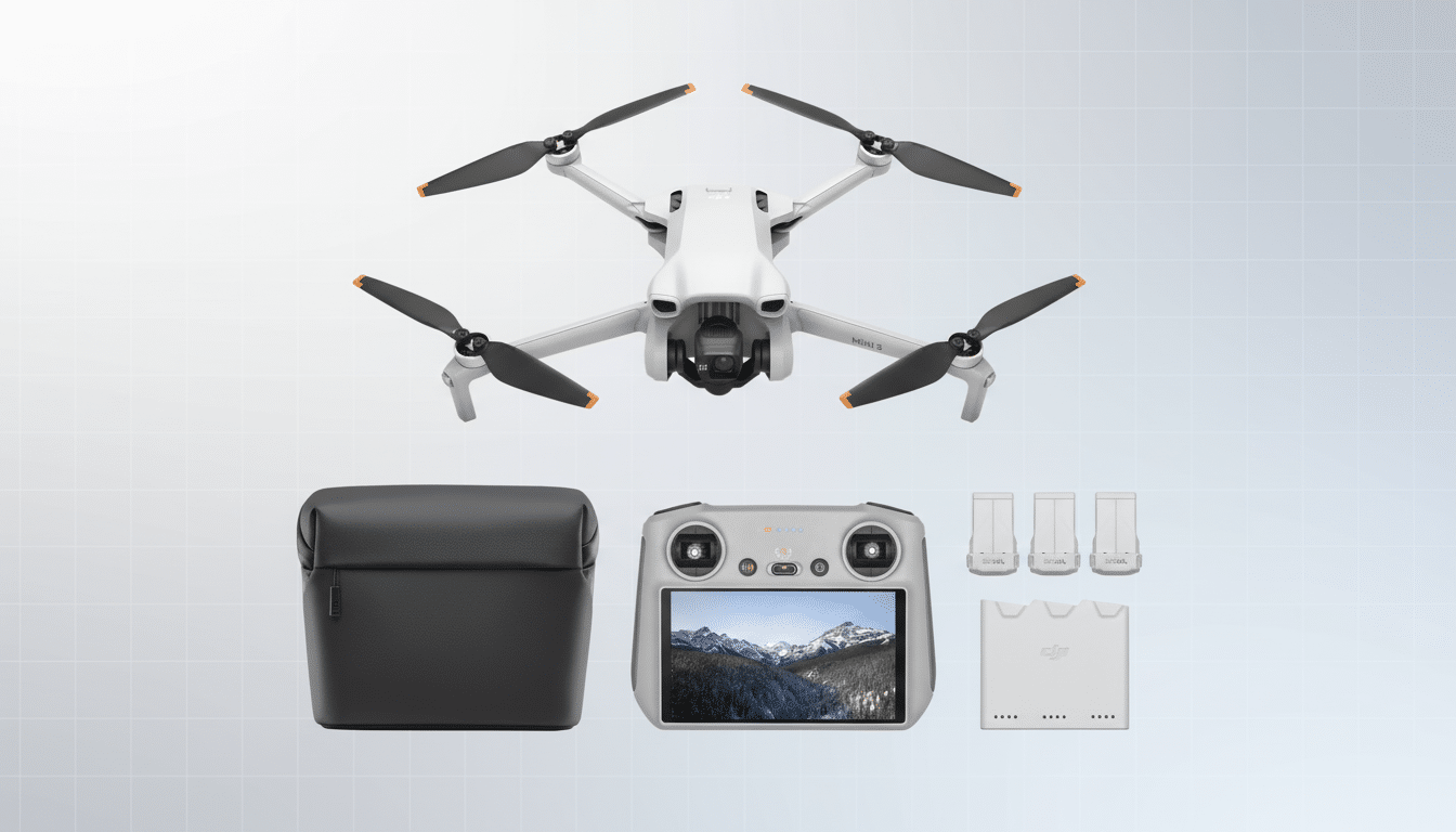 DJI Mini 3 Fly More Combo Hits 20% Off in Huge Sale
