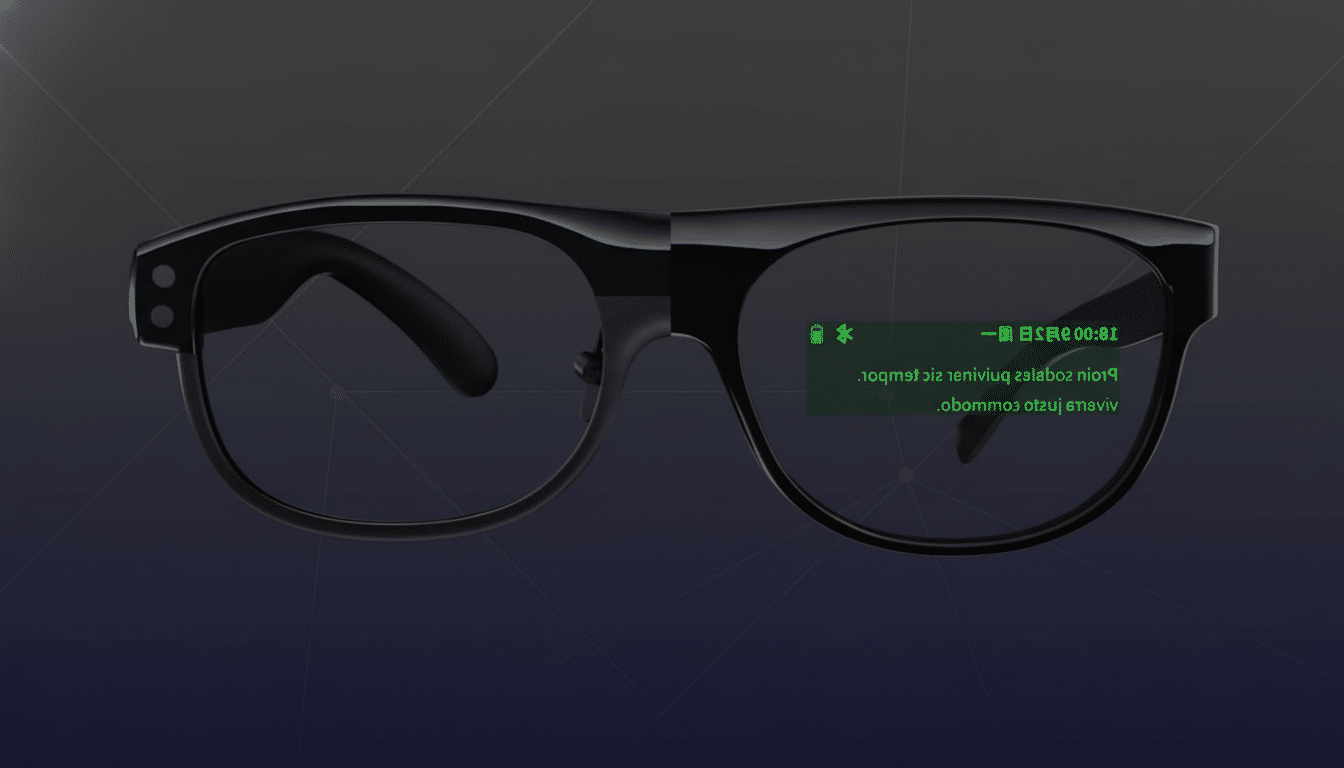 LLVision Launches Glasses That Translate Without Camera or Speaker