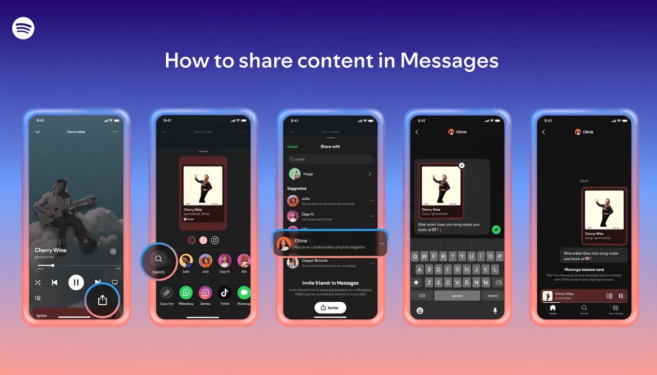 Spotify Adds Live Listening to Messages