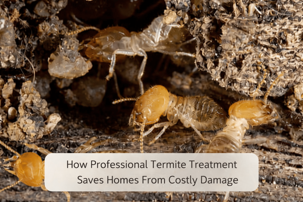How Professional Termite Treatment Saves Homes From Costly Damage